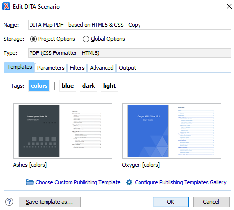 DITA Map PDF - based on HTML5 & CSS Transformation