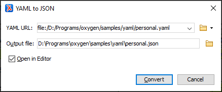 YAML to JSON Converter